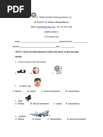 Grade 2 Quarter 3 Week 1 Worksheets | PDF