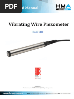 Vibrating Wire Piezometer Installation Guide | PDF | Borehole