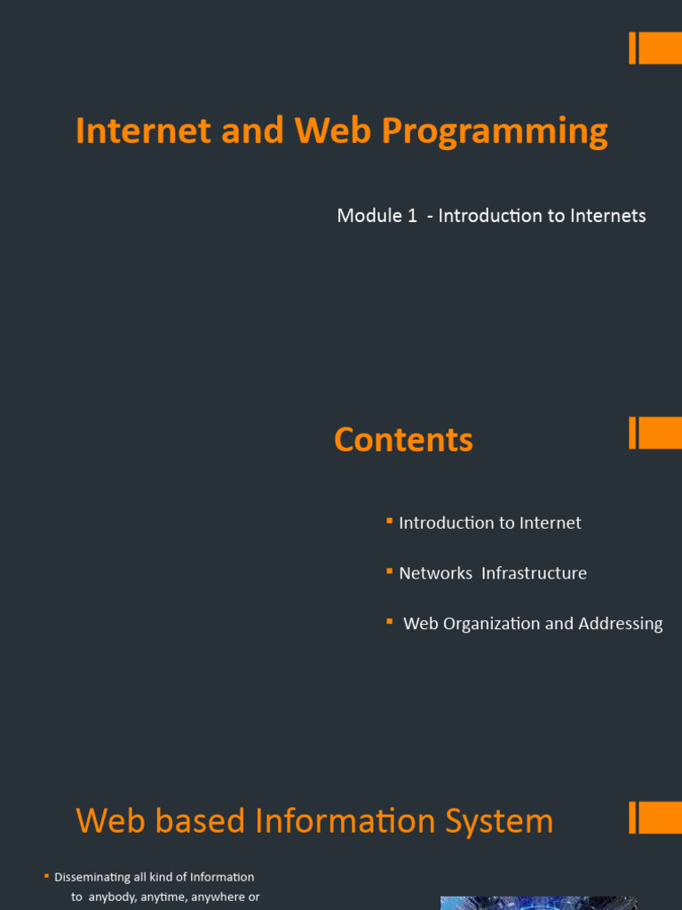 M1 Part1 | PDF | Internet | Computer Network