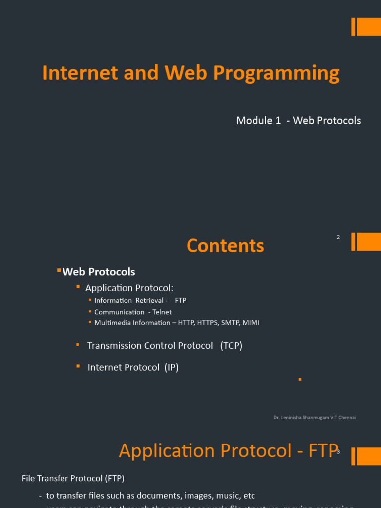 M1 Part2 | PDF | Transmission Control Protocol | Internet Protocols