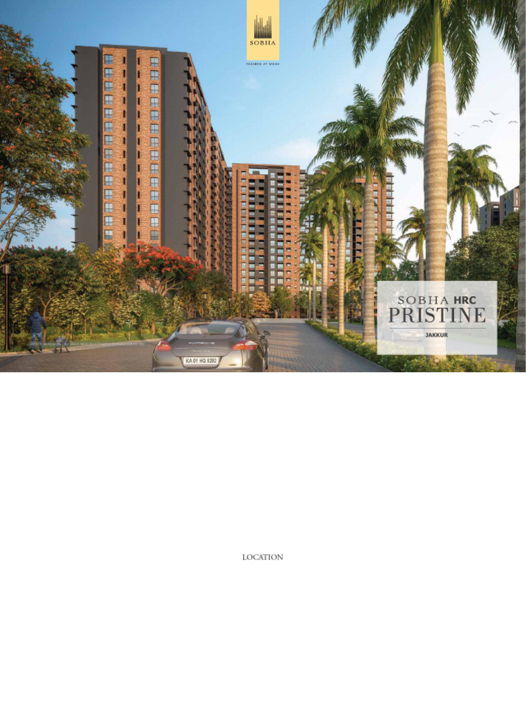 Sobha Pristine Broucher | PDF | Air Pollution | Pollution