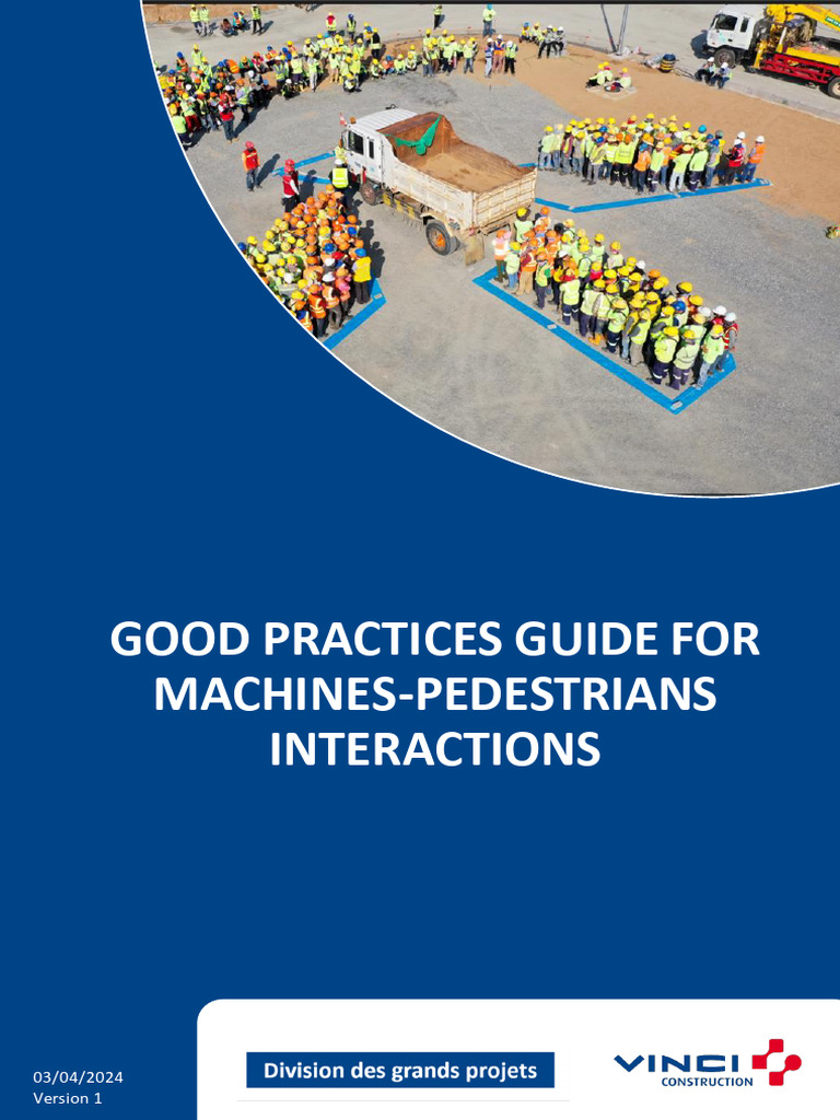 Good Practices Guide For Machines-Pedestrians Interactions | PDF | Risk | Traffic