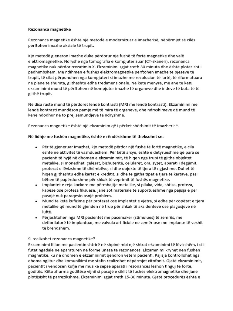 Rezonanca. Magnetike | PDF