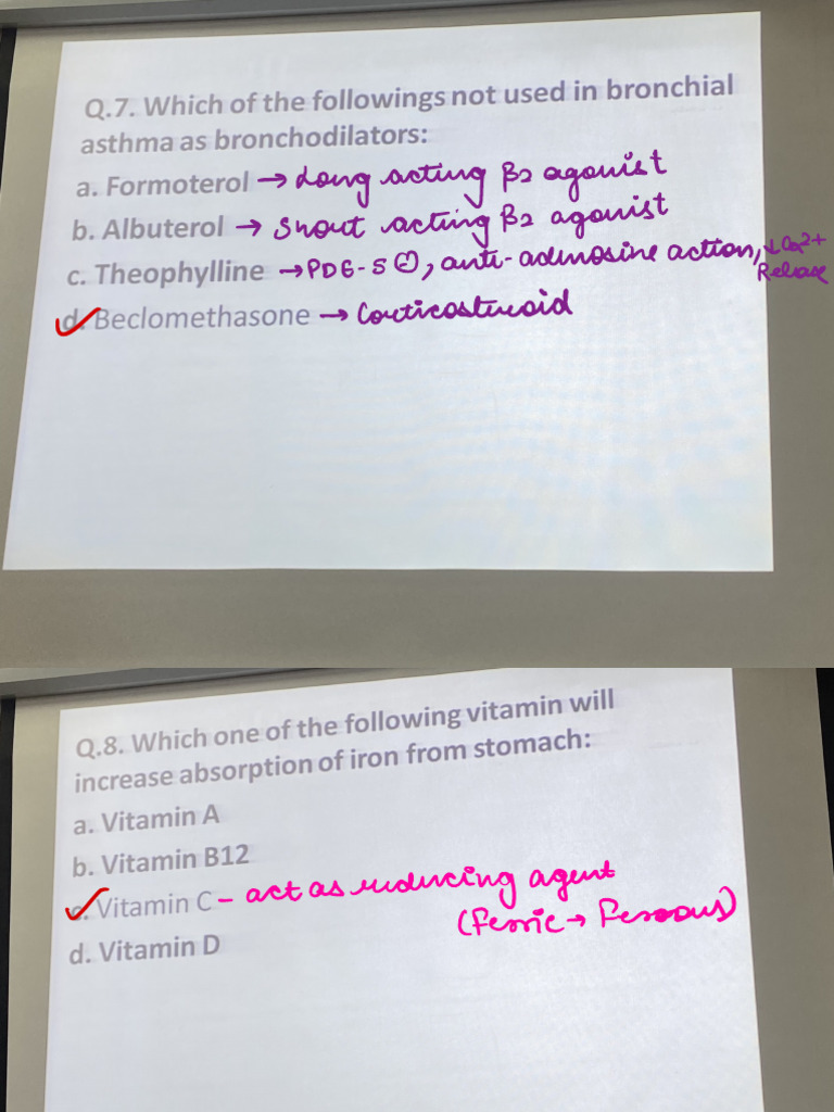 Pharmacology Paper MCQs - 231221 - 233302 | Download Free PDF | Clinical Medicine | Medical ...