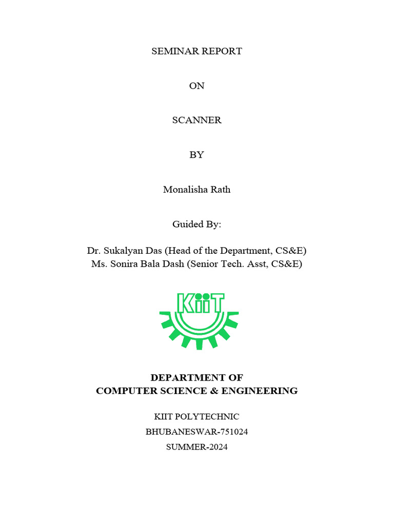 SCANNER | Download Free PDF | Image Scanner | Charge Coupled Device