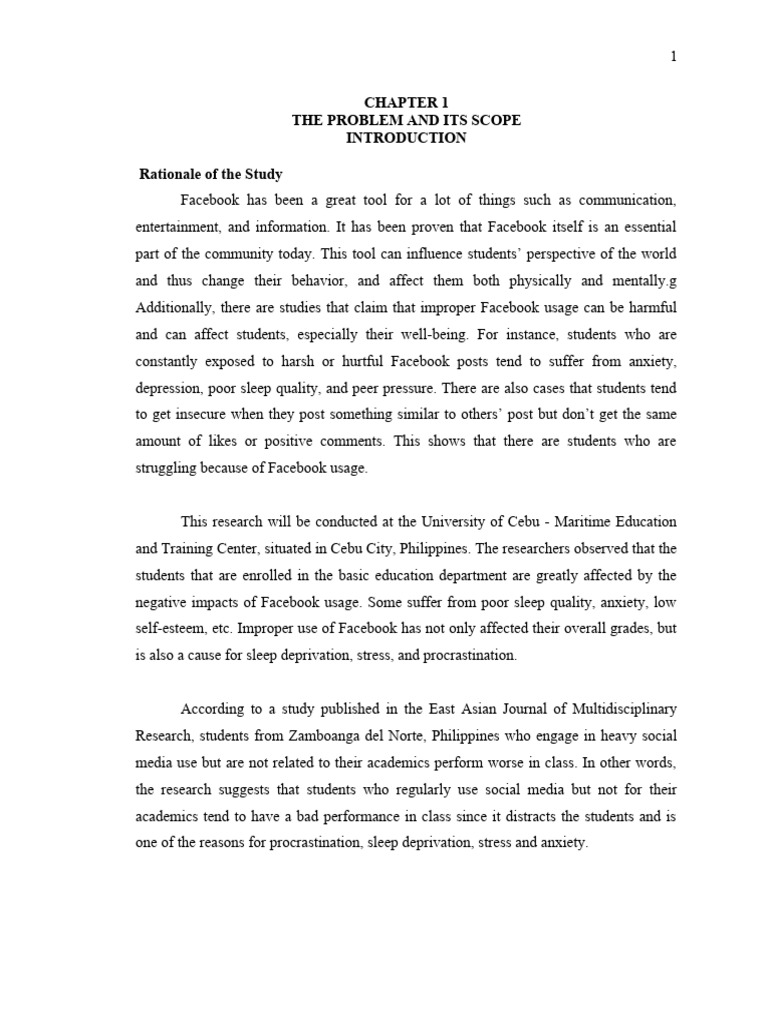 REVISED Chapter1-3 (AutoRecovered) | PDF | Social Media | Popular Culture & Media Studies