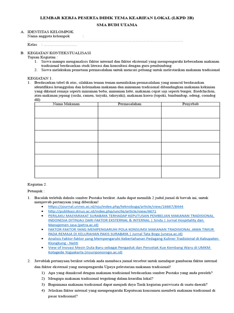 LKPD 2B | PDF