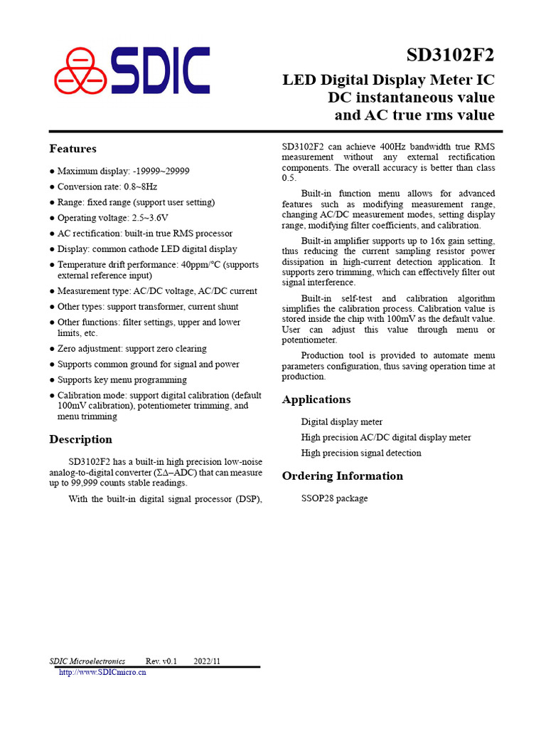 SD3102 | Download Free PDF | Rectifier | Amplifier
