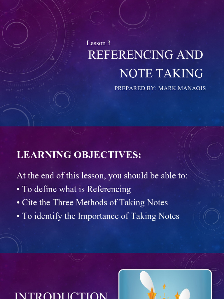 Referencing and Note-Taking Guide | PDF | Cognitive Science | Liberal ...