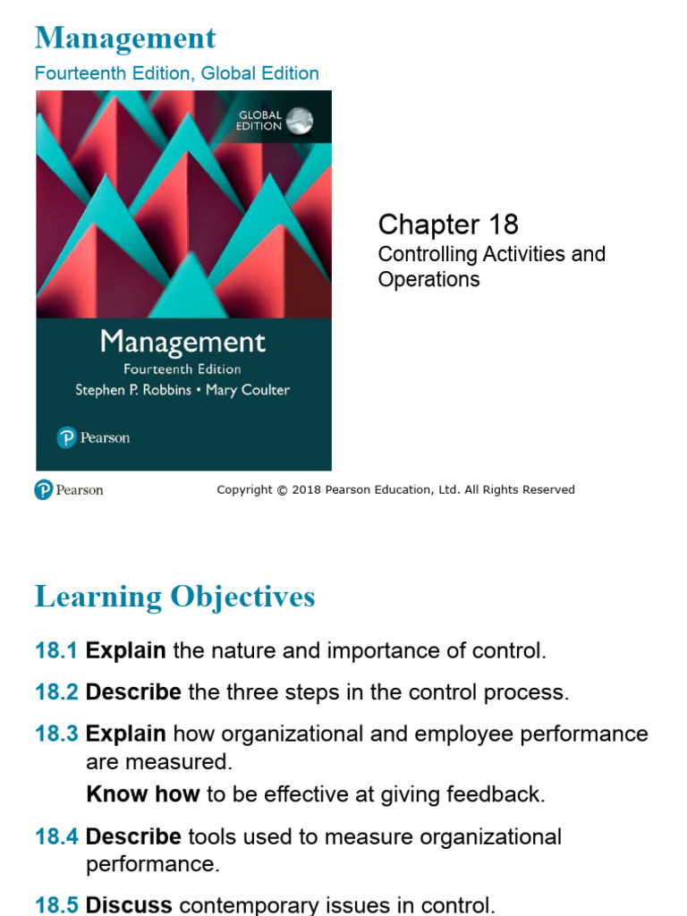 Management Robbins 14e-Ge C18 Slides | PDF | Leverage (Finance) | Inventory