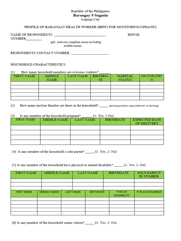Profile of BHW Monitoring Update | Download Free PDF | Pandemic ...