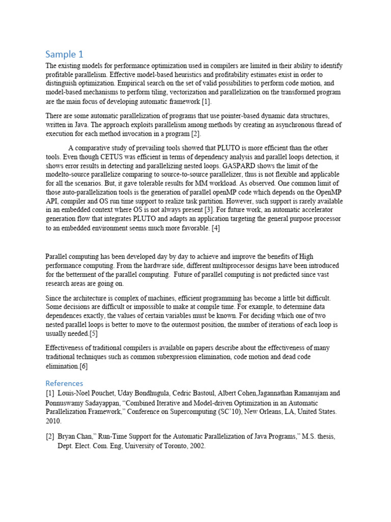 Literature Review Samples | PDF | Parallel Computing | Systems Engineering