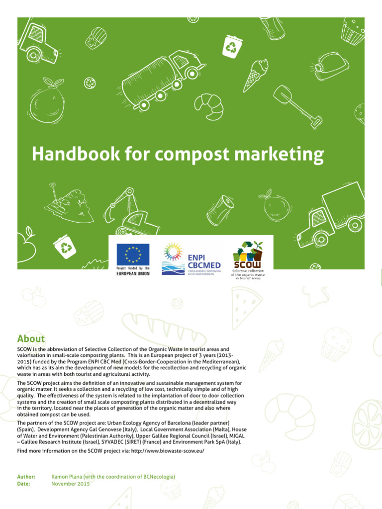 Handbook For Compost Marketing | PDF | Compost | Fertilizer