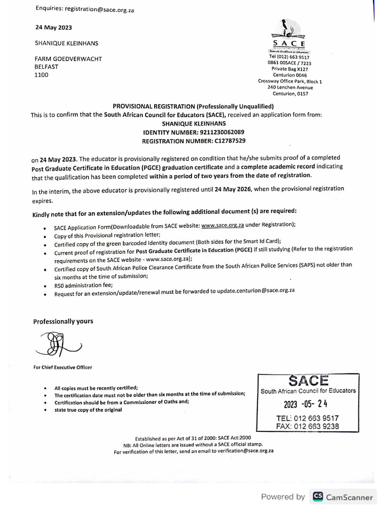 Sace | PDF