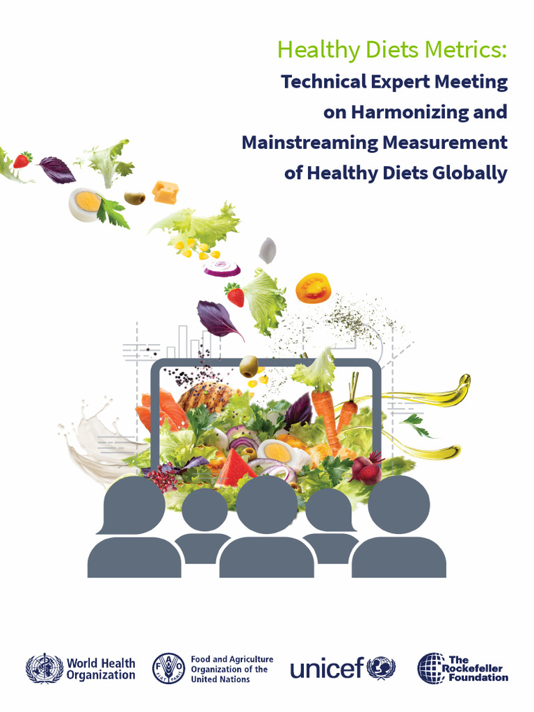 Healthy Diet Metrics Meeting Report | PDF | Nutrients | Diet (Nutrition)