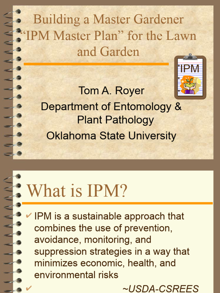 PHT IPM Royer Master Gardener IPM 2007 | PDF | Biological Pest Control ...