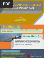 Metode Pengambilan Contoh Uji Air SNI 8995 | PDF