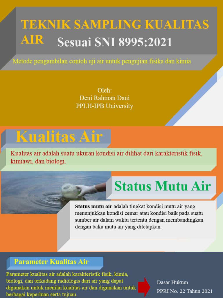 Materi Teknik Sampling (SNI 8995-2021) | PDF