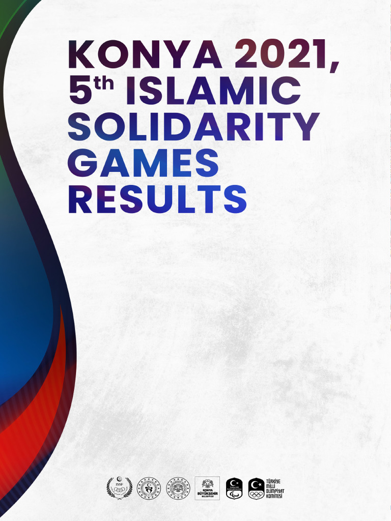 Konya 2021, 5th Islamic Solidarity Games Results | Download Free PDF ...