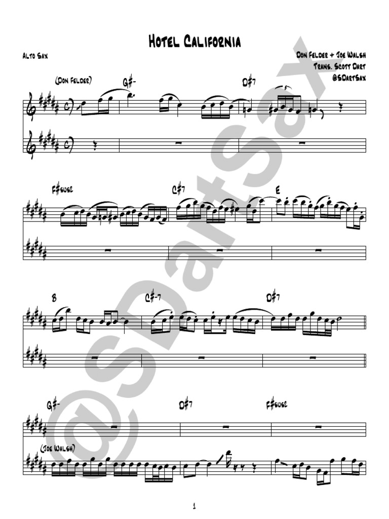 Hotel California | PDF