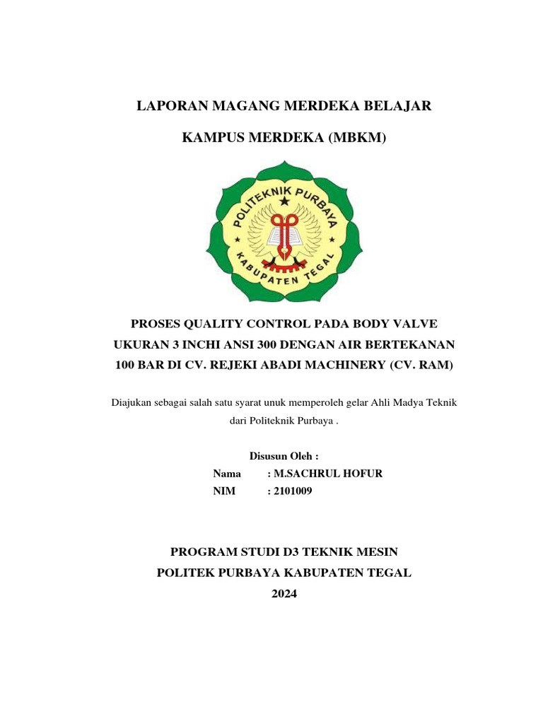 Laporan MBKM New | PDF | Bisnis | Komputer