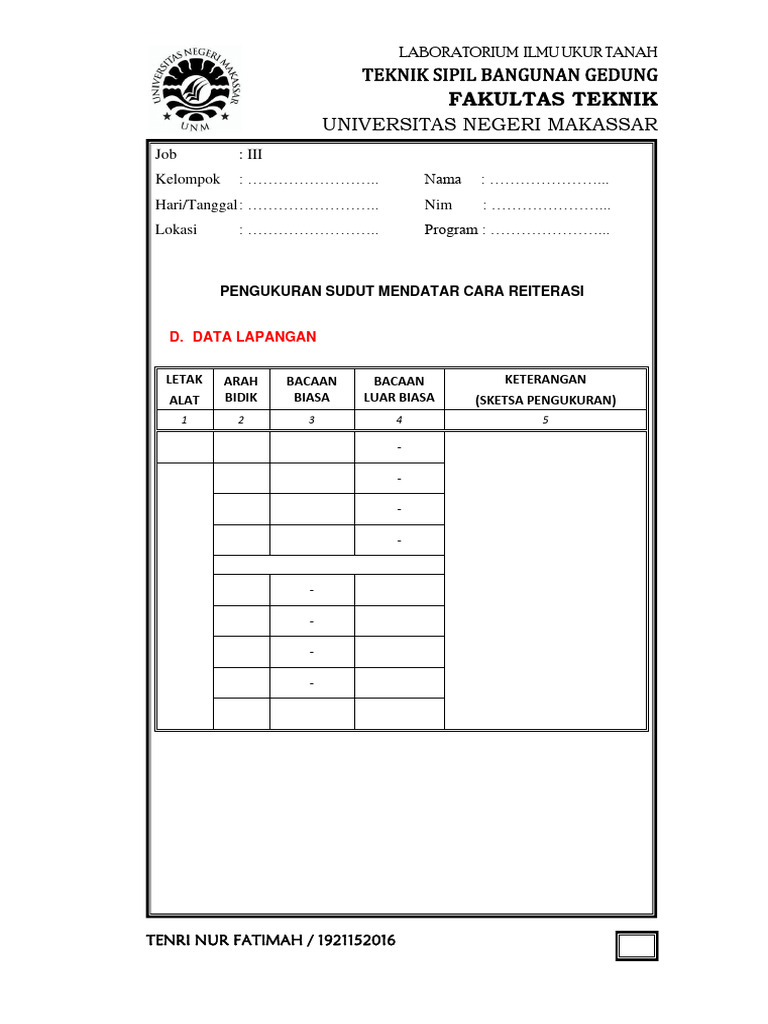 TABEL JOB 3-Digabungkan | PDF