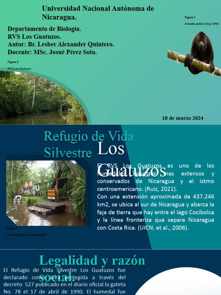 Refugio de Vida Silvestre Los Guatuzos | PDF | Hogar, jardinería y ...