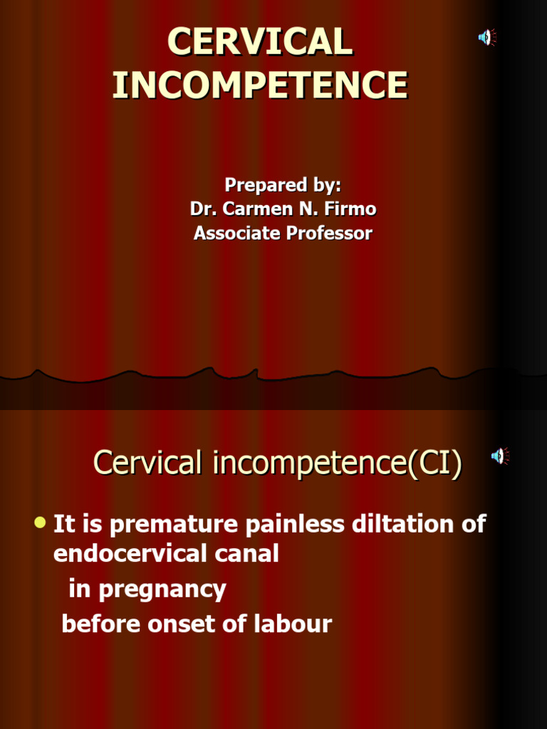 OB B Cervical Incompetence | PDF | Preterm Birth | Childbirth