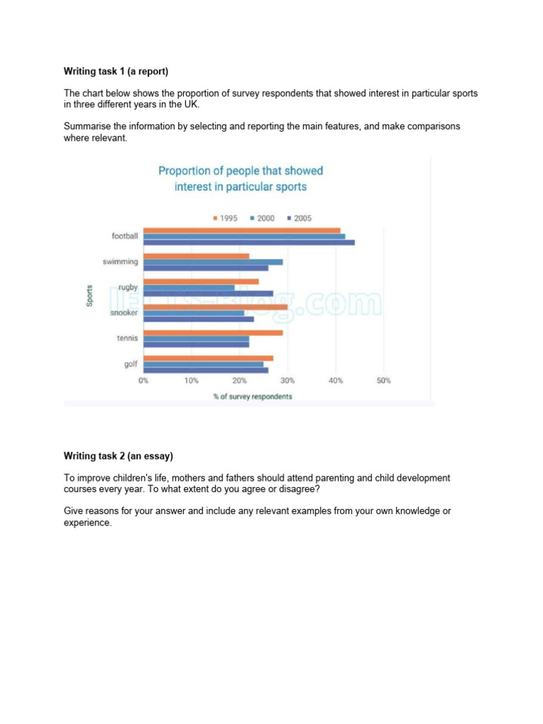 Ielts Writing Feb 26 2024 | PDF