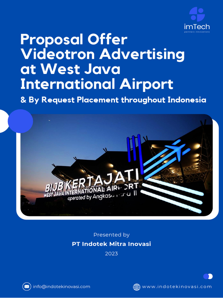 Videotron Advertising at Kertajati Airport | PDF | Innovation | Advertising