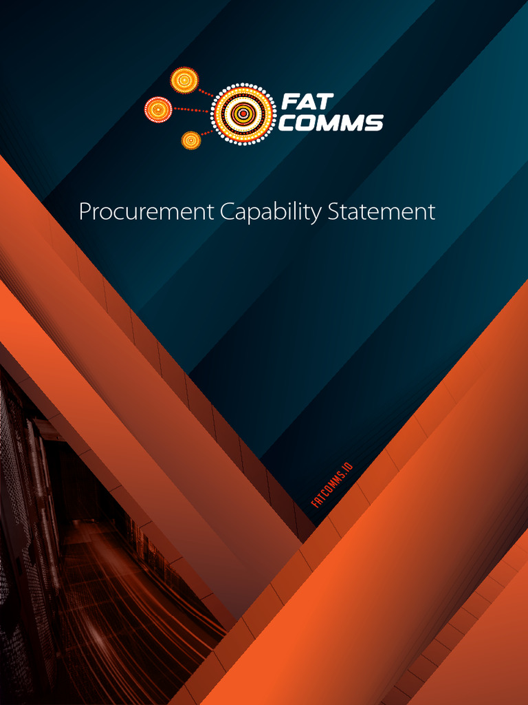 FAT Comms - Procurement Capability Statement V1 | PDF | Data Center ... FAT Comms - Procurement Capability Statement V1 | PDF | Data Center ...