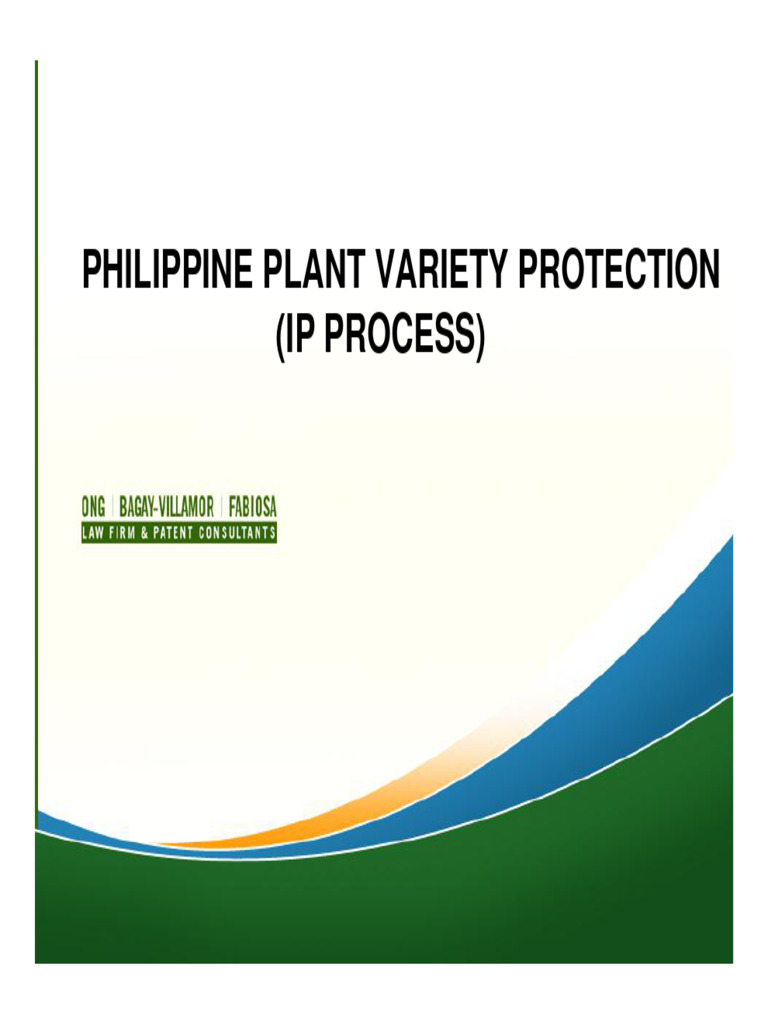 04 PVP PPT | PDF | Intellectual Property | Glossary Of Patent Law Terms