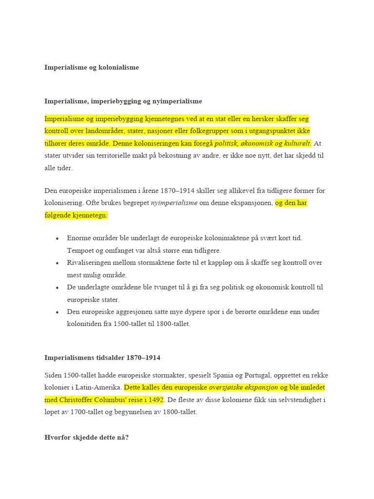 Tekst Til Forelesning Prøveeksamen | PDF