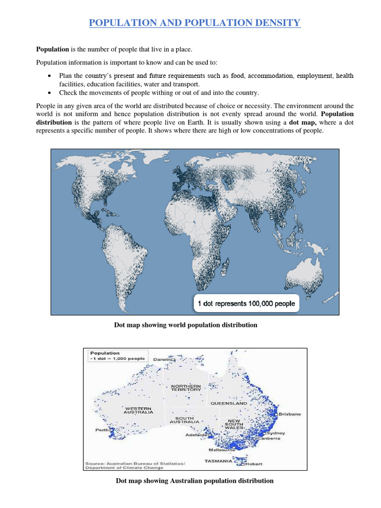 Population Pt1 - Population and Population Density | PDF | Soil | Deforestation