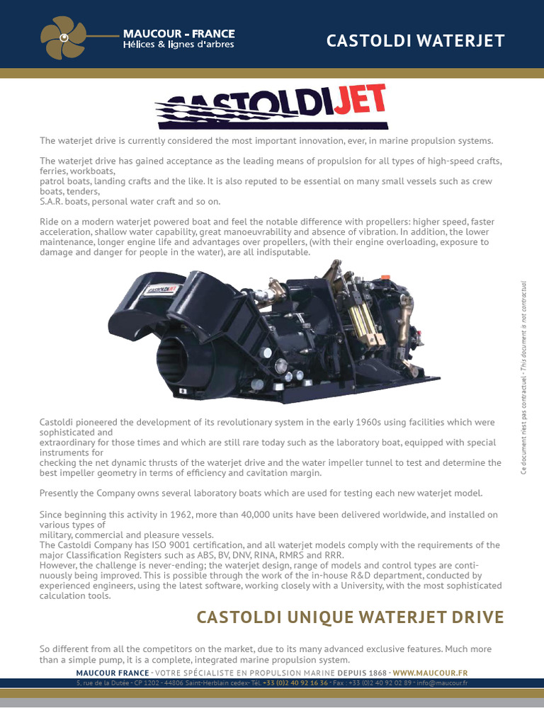 7.castildi Waterjet | PDF | Marine Propulsion | Propeller