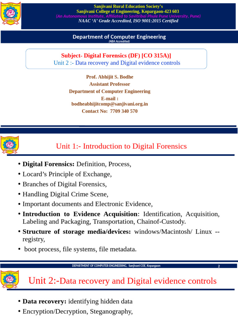 Digital Forensics: Data Recovery Techniques | PDF | Encryption ...
