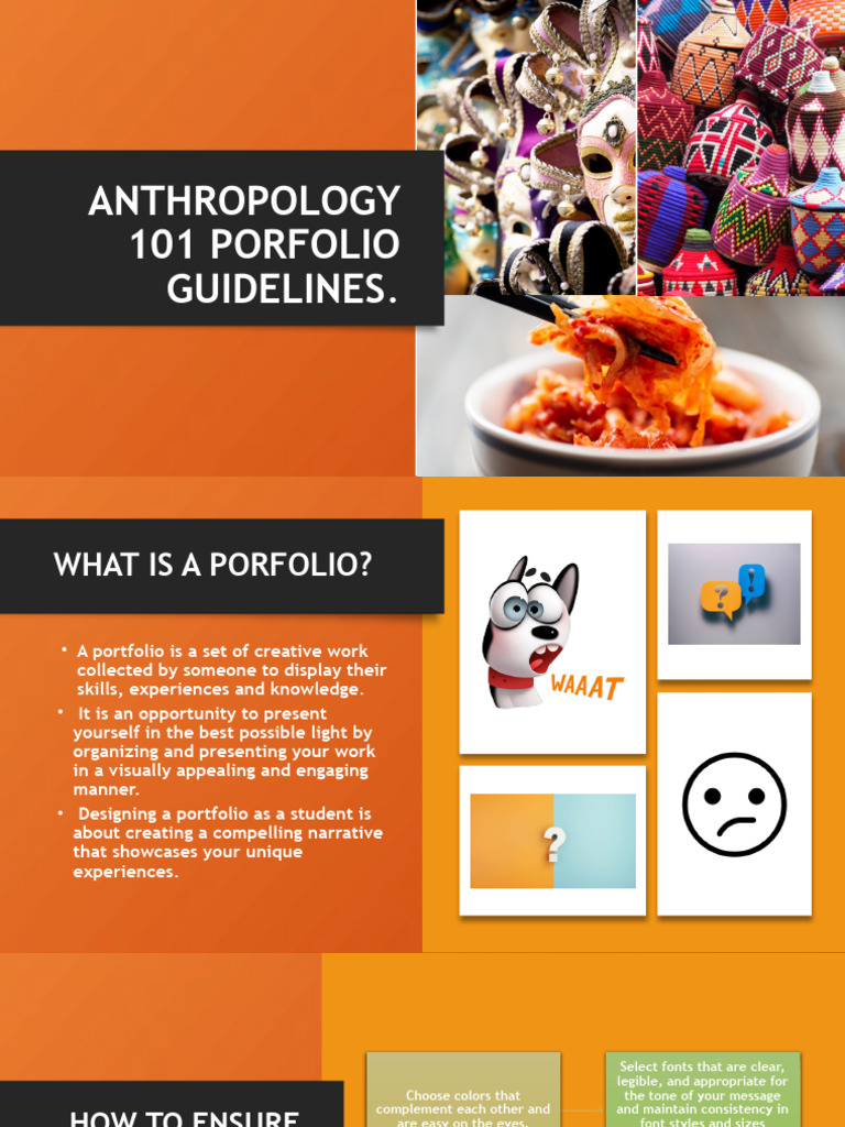 Porfolio Presentation 101 | PDF | Essays | Human Communication