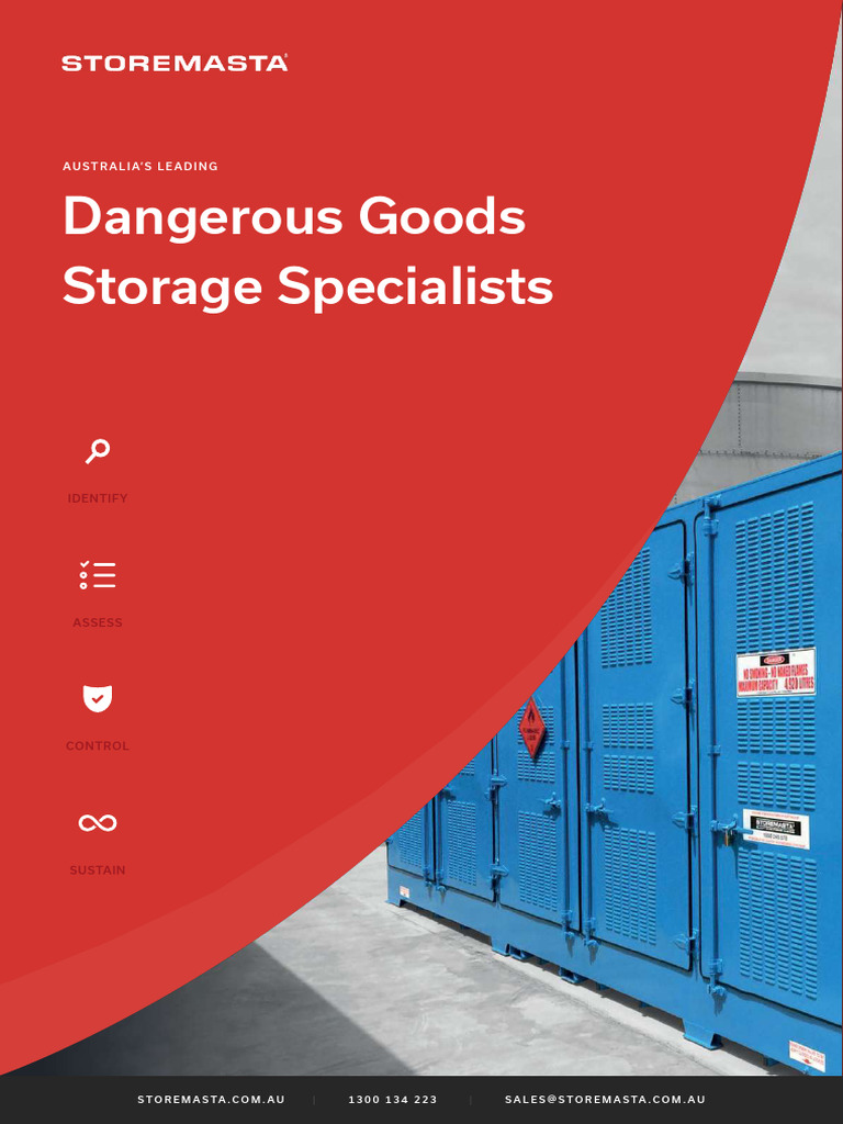 STOREMASTA Product Brochure 2021 | PDF | Dangerous Goods | Risk Assessment