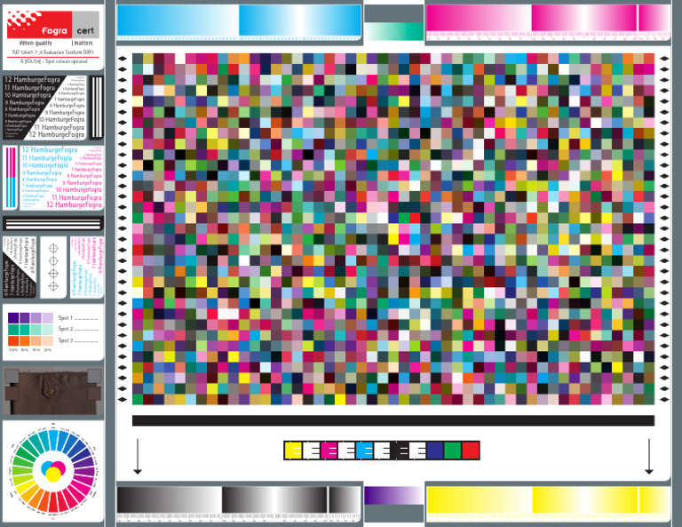 ISO12647 7 8 7C Evaluation V1 A3 V4 | PDF