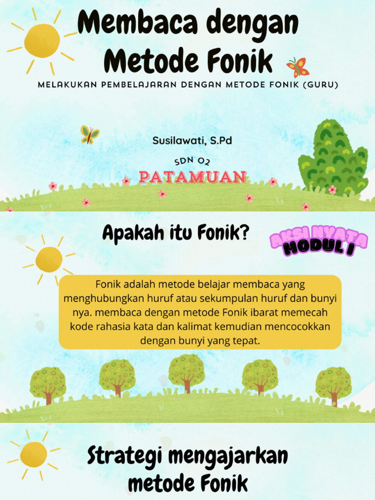 Membaca Dengan Metode Fonik-Dikompresi | PDF Membaca Dengan Metode Fonik-Dikompresi | PDF