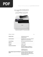 IR2224N Brochure | PDF | Image Scanner | Paper