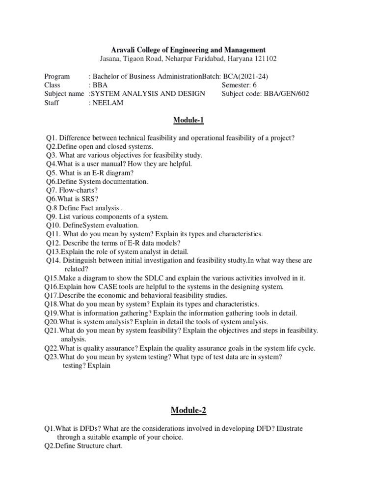 BBA Question Bank Updated | PDF | Computing | Information Technology