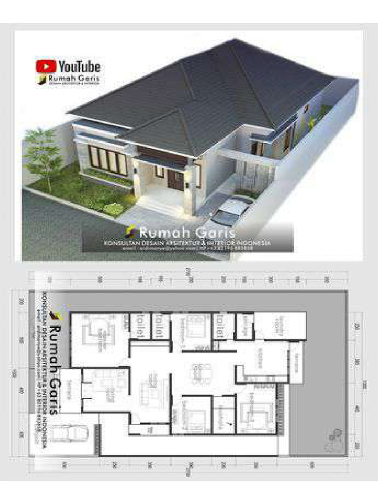 Desain RUmah 3 KT | PDF