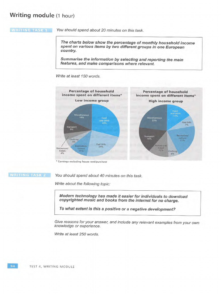 SOAL - Writing IELTS Prediction Type 4 | PDF