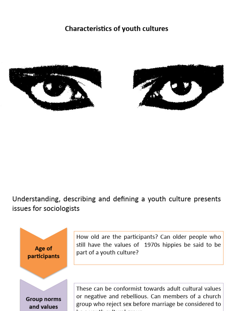 006 Characteristics of Youth Cultures | PDF | Adolescence | Hippie