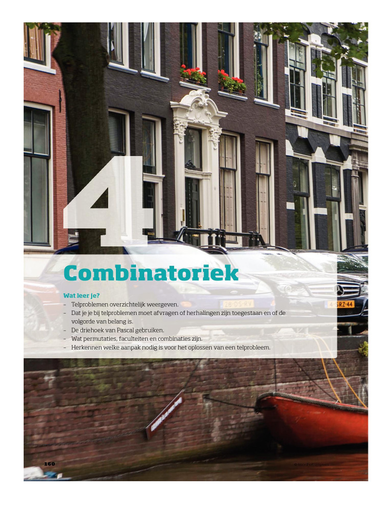 Wiskunde A Hoofdstuk 4 Combinatoriek | PDF