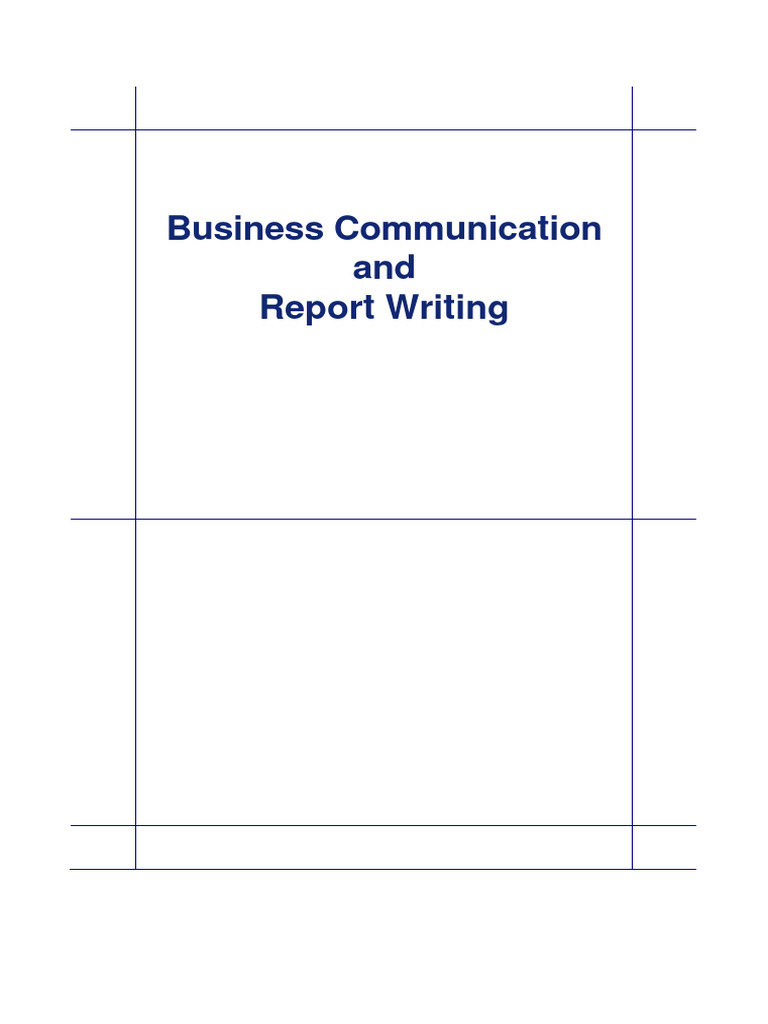 Unit 4 Report_Writing | PDF | Proofreading | Memorandum Unit 4 Report_Writing | PDF | Proofreading | Memorandum