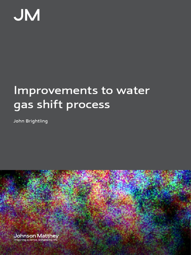 JM Improvements To Water Gas Shift Technical Paper (c2019) | PDF ...