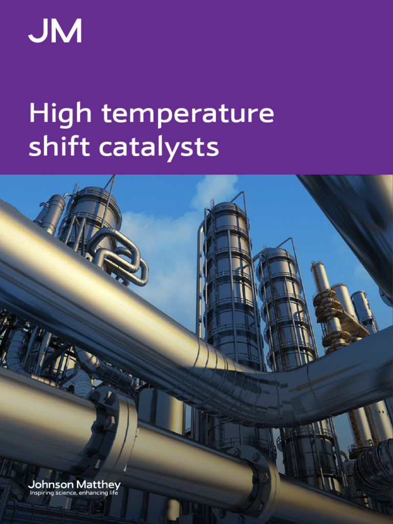 JM High Temperature Shift Catalysts PL (c2020) | PDF | Materials ...