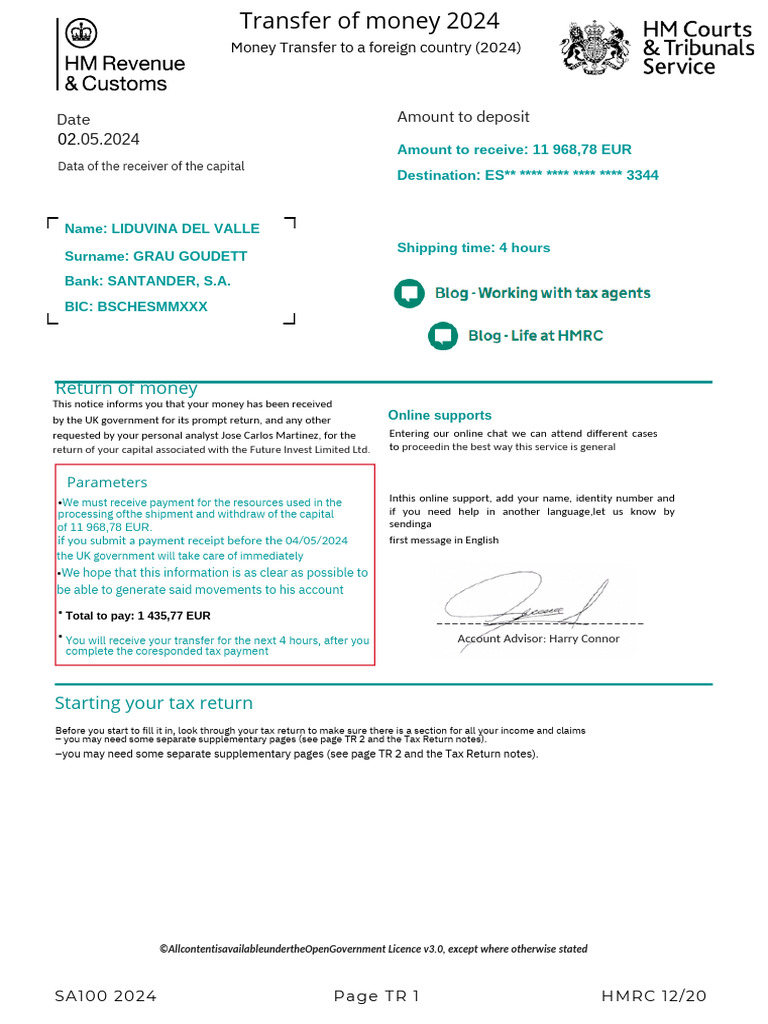 HMRC | PDF | Taxes | Money